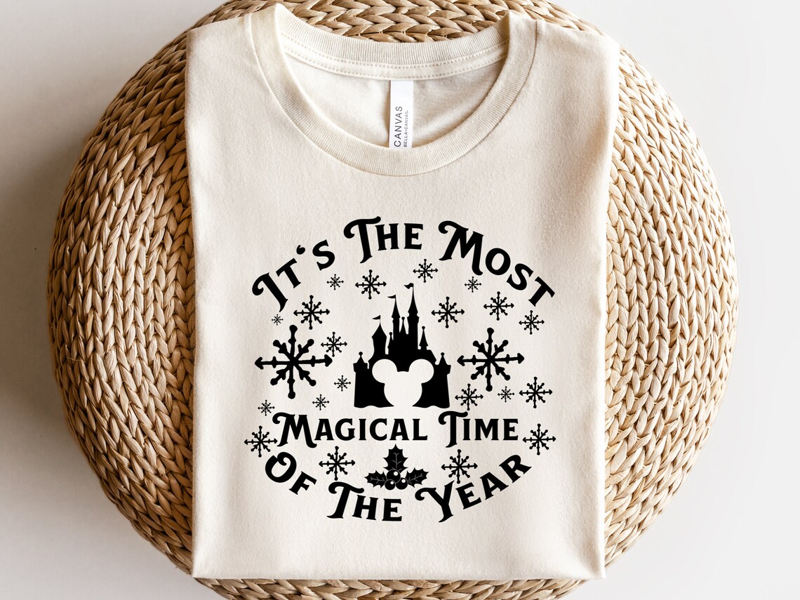 Most Magical Time of the Year Svg Magic Castle Christmas Svg - Etsy