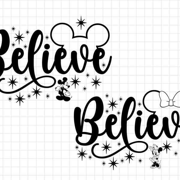 Believe in the Magic of Christmas Svg - Etsy