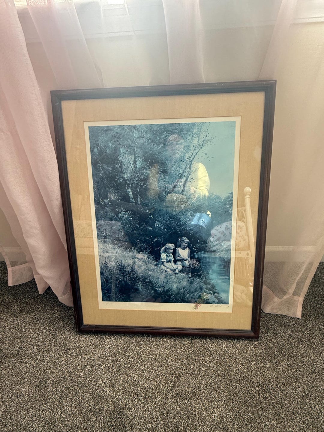 Adolf Sehring Limited Edition Lithograph #186/295 Signed With Floral ...