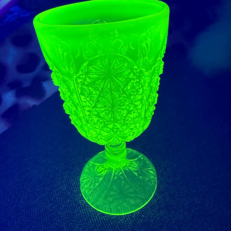 Rare Vaseline Glass - Etsy