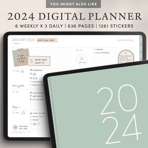 2024 Life Planner Goodnotes Weekly Digital Planner 2024 Minimalist All ...