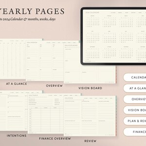 2024 Life Planner Goodnotes Weekly Digital Planner 2024 Minimalist All ...