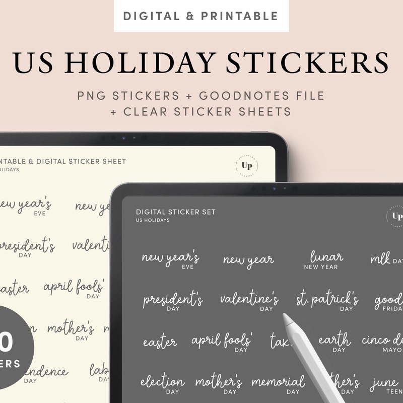 Holiday Sticker - Etsy