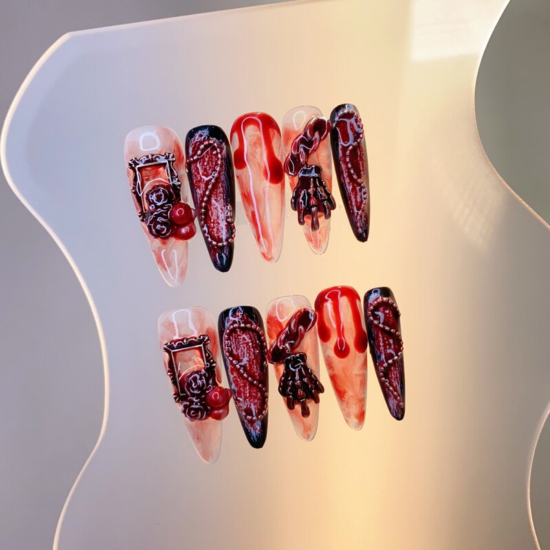Bloody Nails - Etsy
