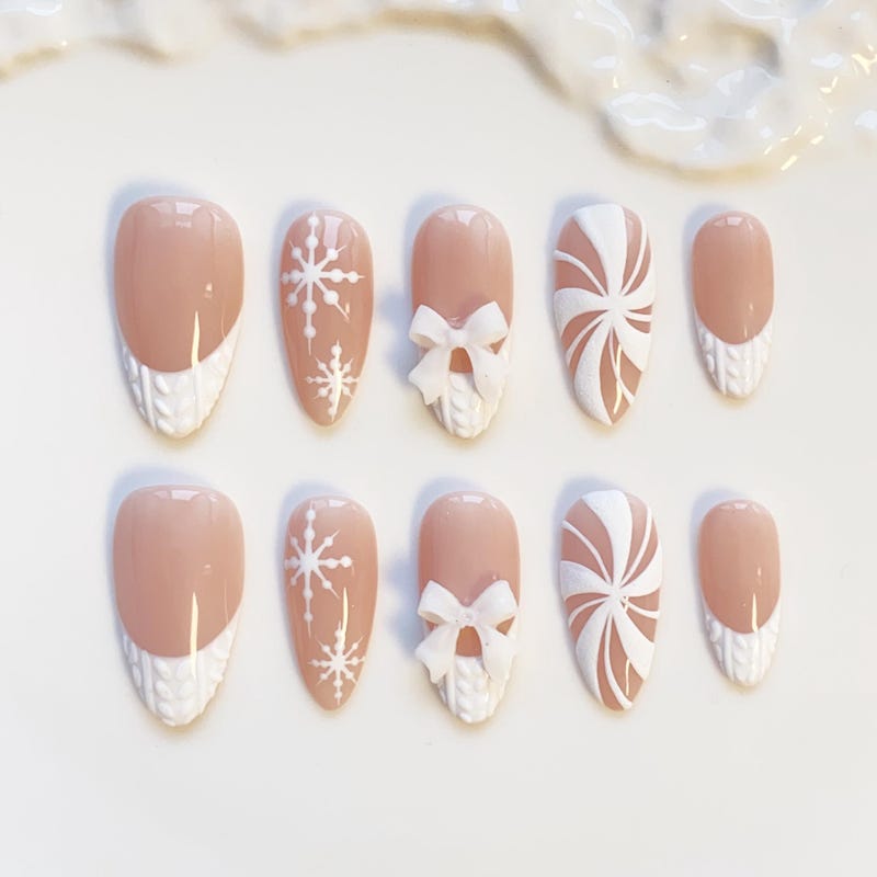 Nails Short Sweater - Etsy UK