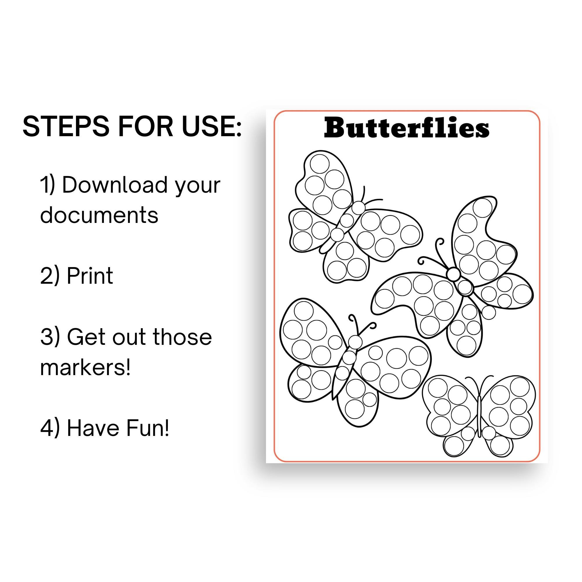 Spring Themed Activity, Dot Marker Activity, Easter Crafts for Kids ...