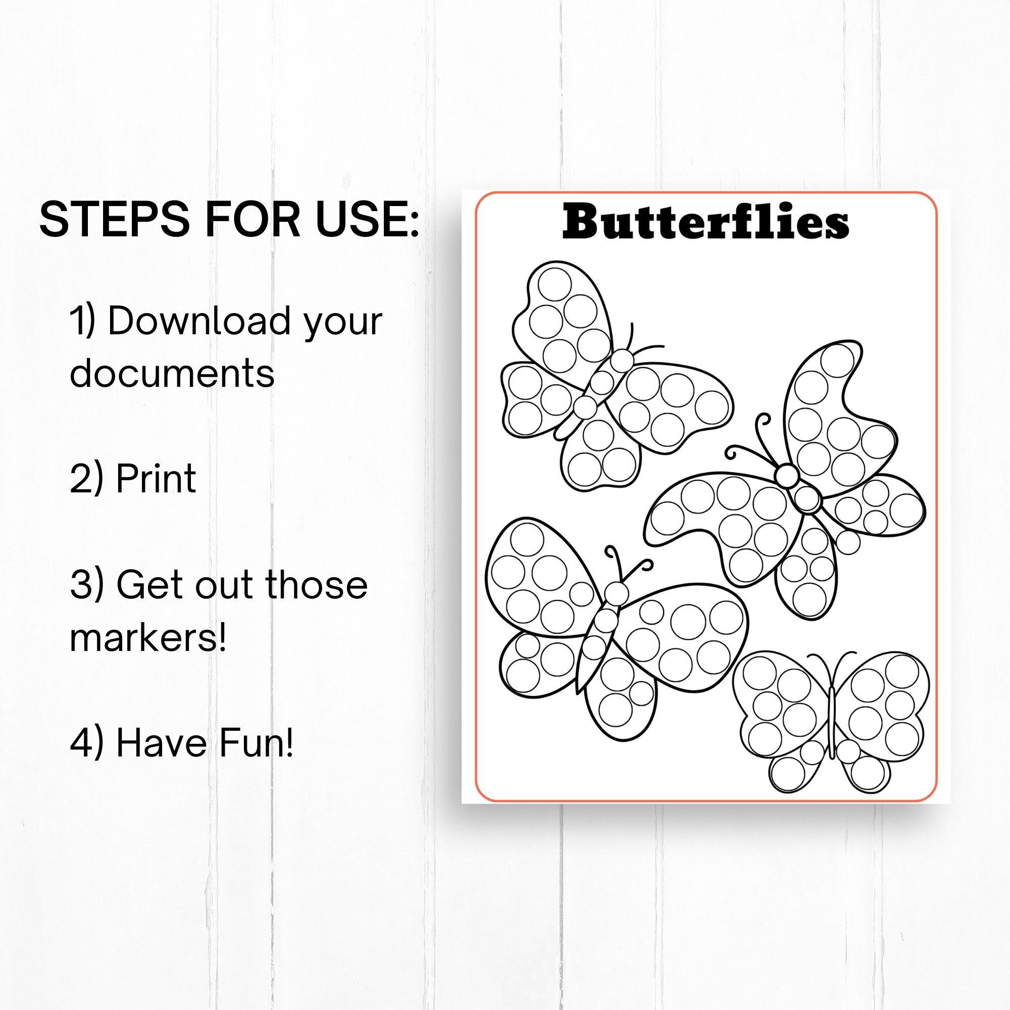 Spring Themed Activity, Dot Marker Activity, Easter Crafts for Kids ...