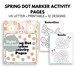 Spring Themed Activity, Dot Marker Activity, Easter Crafts for Kids ...