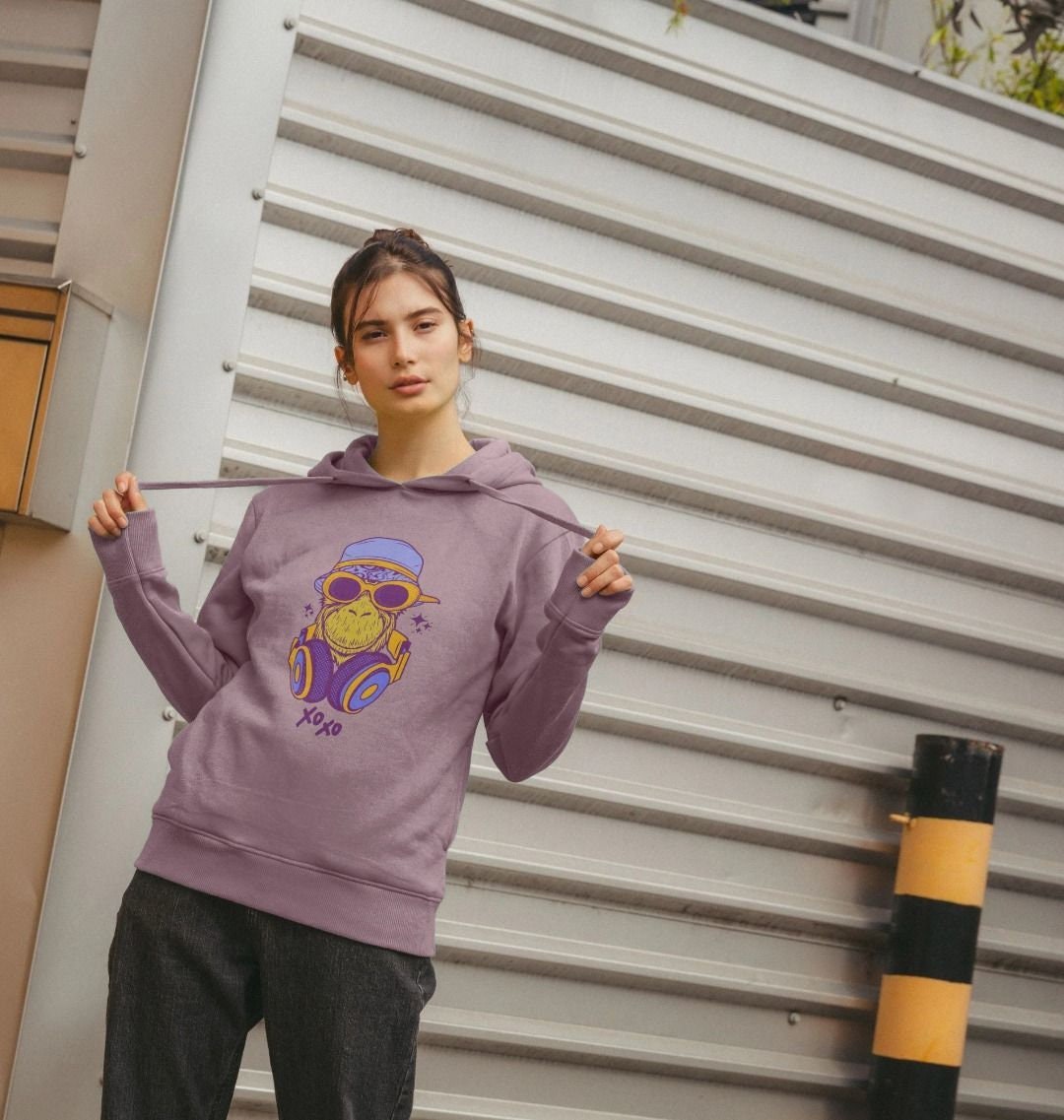 Womens Cool Monkey Hoodie - Etsy