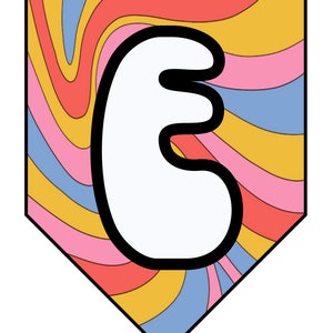 Retro Groovy Welcome Sign Banner Classroom Decor Back to - Etsy