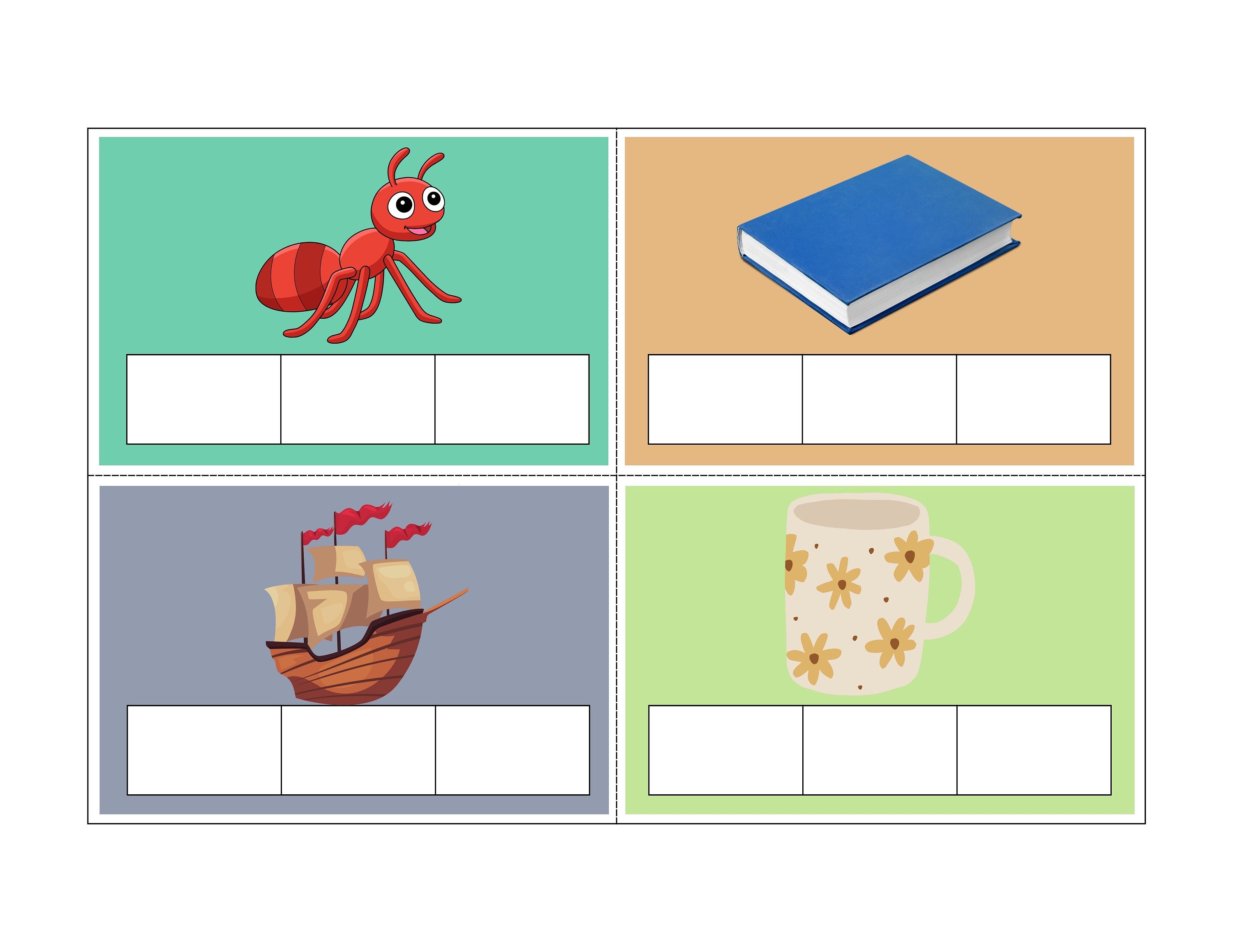 Phonemic Awareness, Elkonin Boxes, Phonemic Segmentation, Reading ...