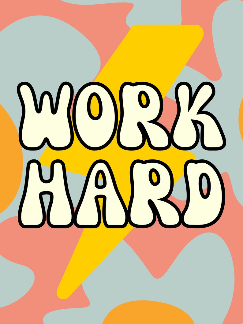 Groovy Retro Classroom Poster Set of 8 Printable Digital - Etsy Canada