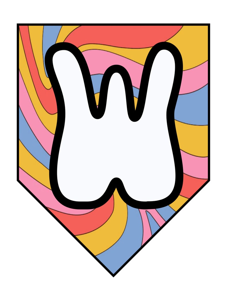 Retro Groovy Welcome Sign Banner Classroom Decor Back to - Etsy