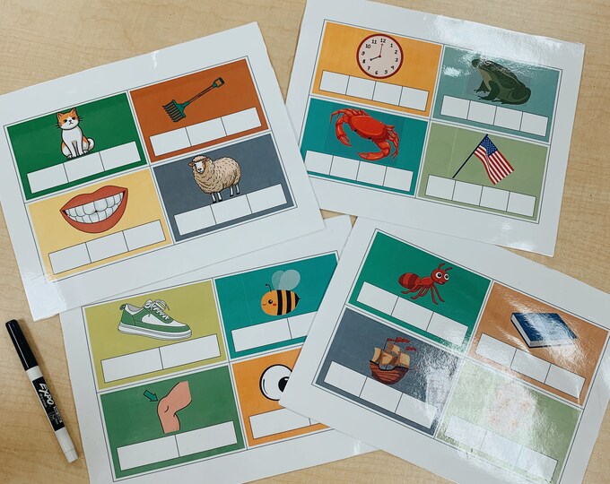 Phonemic Awareness, Elkonin Boxes, Phonemic Segmentation, Reading ...