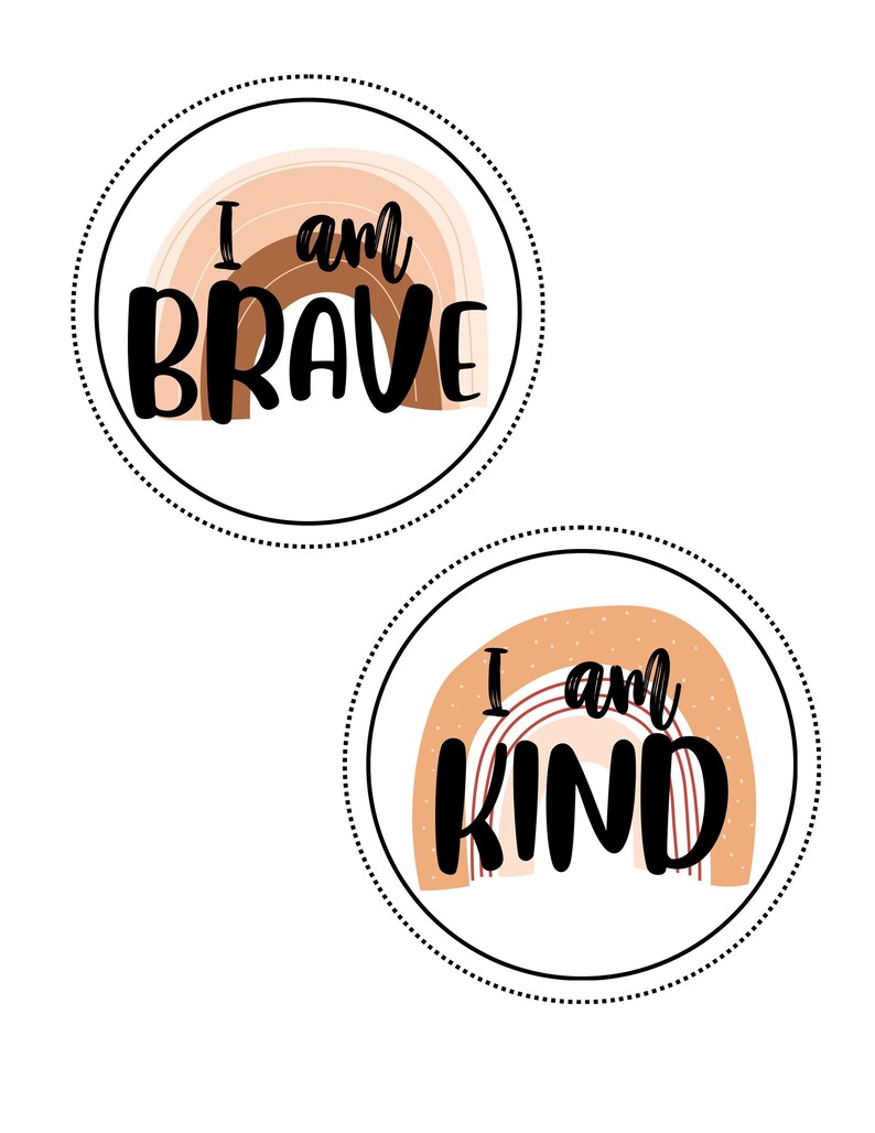 Boho Rainbow, Affirmation Station, Christian Affirmations, Classroom ...