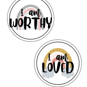 Boho Rainbow, Affirmation Station, Christian Affirmations, Classroom ...