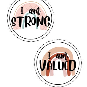 Boho Rainbow, Affirmation Station, Christian Affirmations, Classroom ...