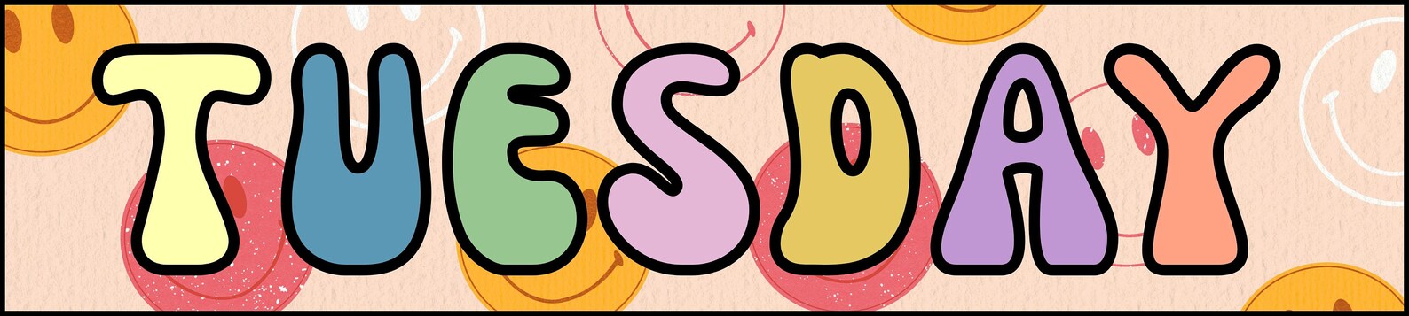 Groovy Retro Rolling Cart Labels Teacher Resources - Etsy