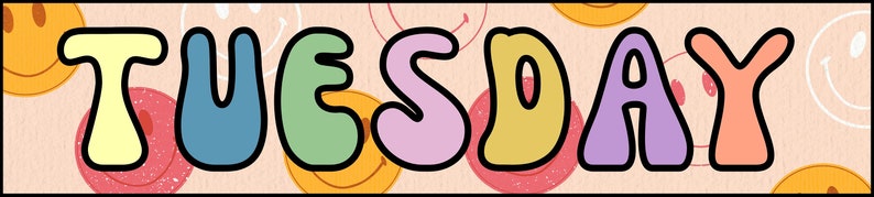 Groovy Retro Rolling Cart Labels Teacher Resources - Etsy