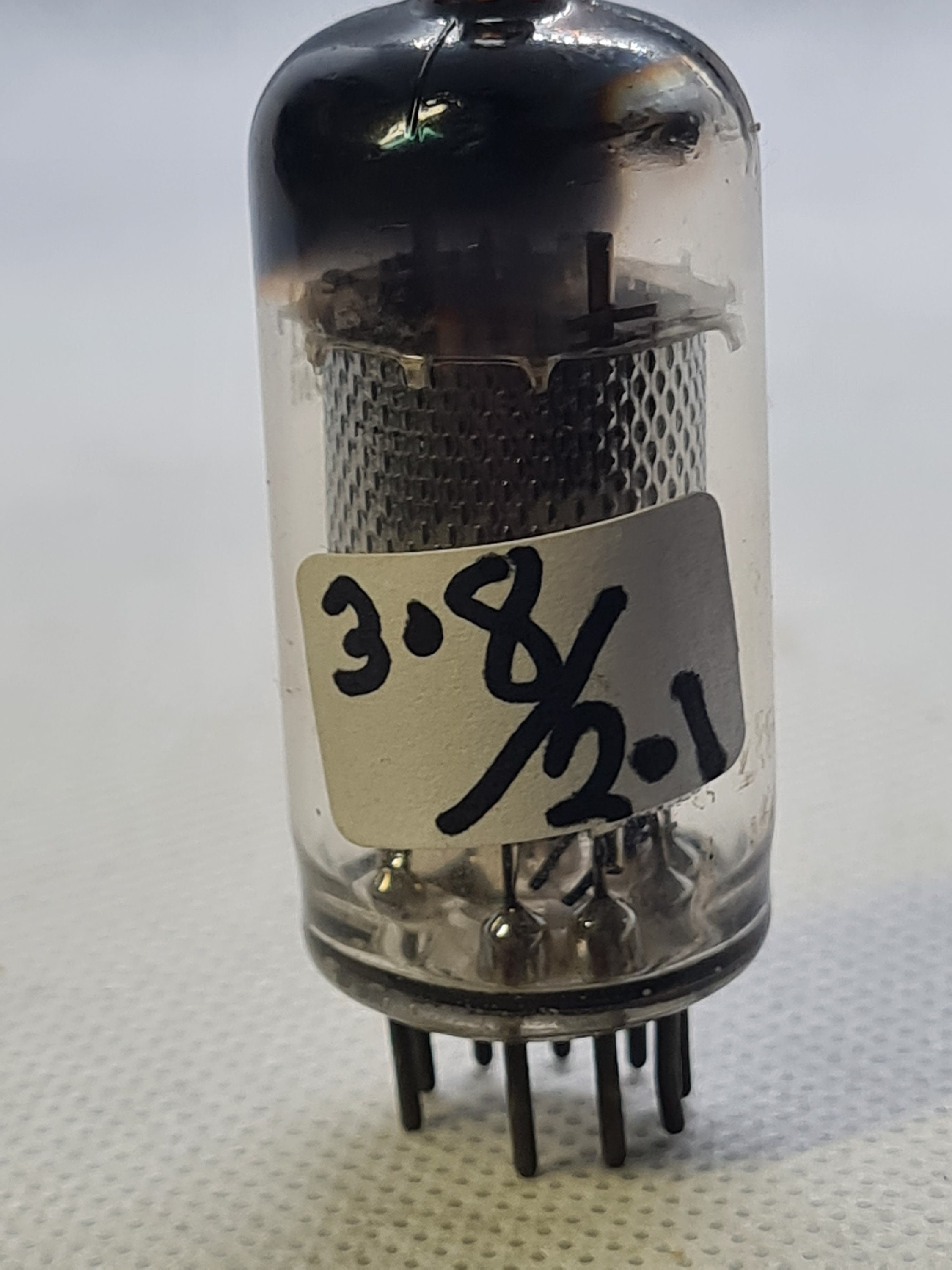 Marconi EF86 Z729 Long Mesh Square Getter Valve Vacuum Tube AVO Vcm 163 ...