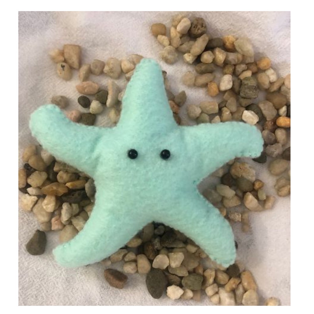 Starfish, Under the Sea, Felt Animals, Felt Starfish, Montessori Toys ...