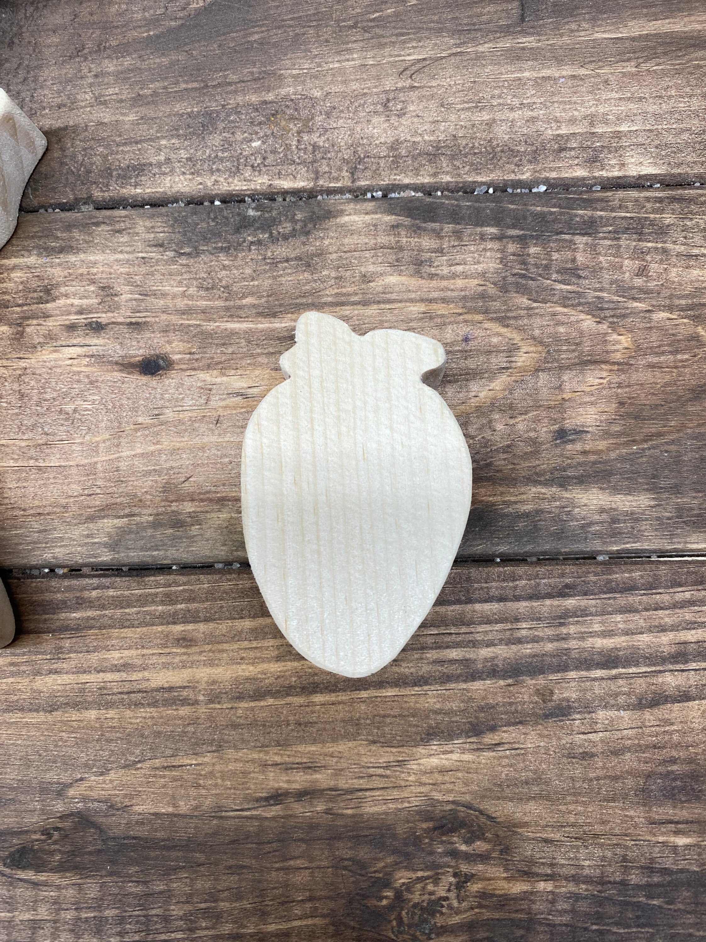 Childs Wood Toy. 4 Pc Paintable Fruit and Vegetables Set. Kids - Etsy