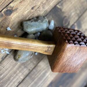 Meat Mallet. Meat Tenderizer. Steak Hammer. Double Sided. Large Profile ...