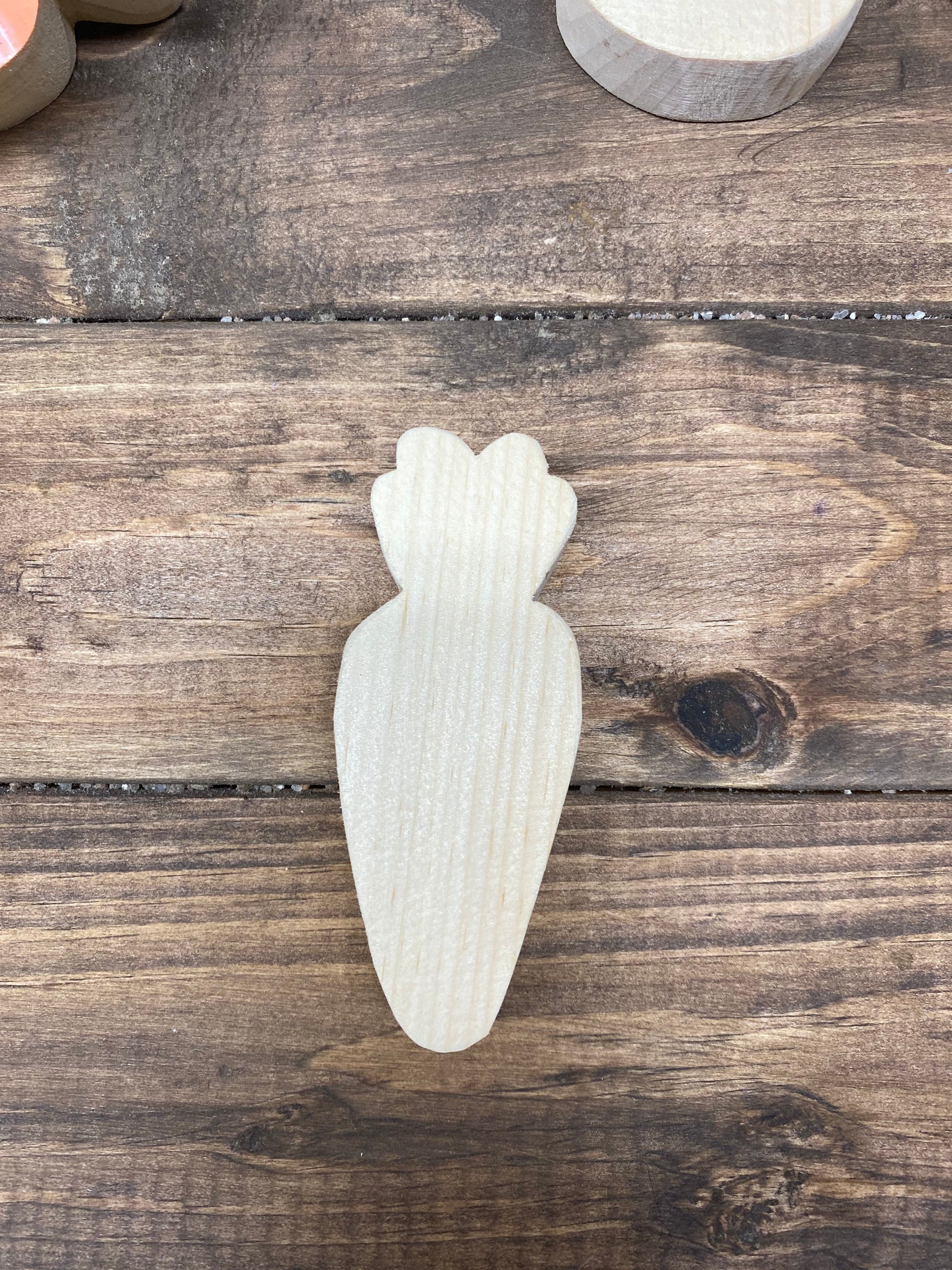 Childs Wood Toy. 4 Pc Paintable Fruit and Vegetables Set. Kids - Etsy