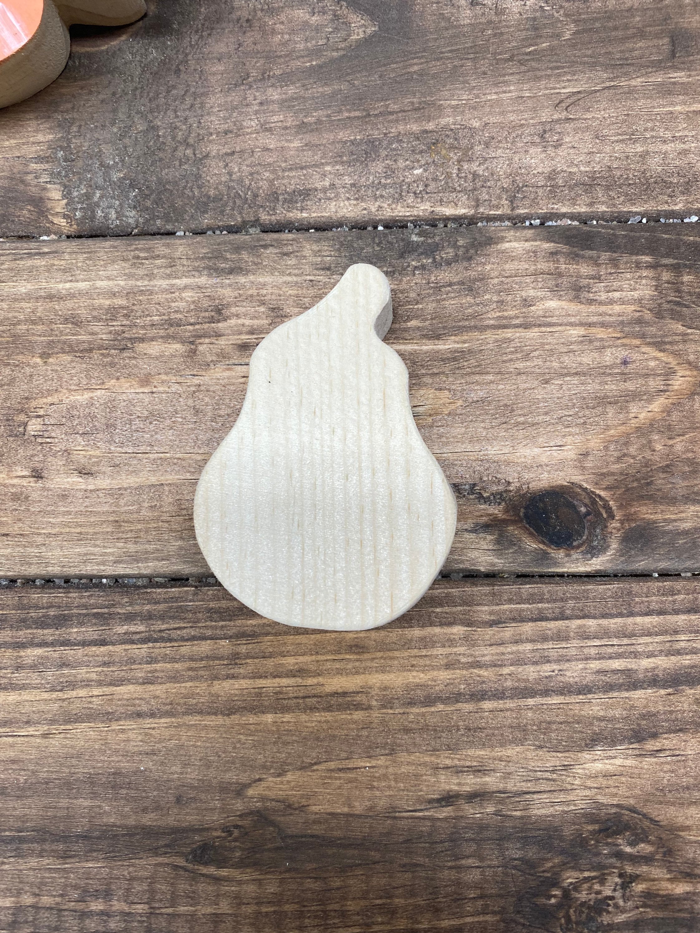 Childs Wood Toy. 4 Pc Paintable Fruit and Vegetables Set. Kids - Etsy