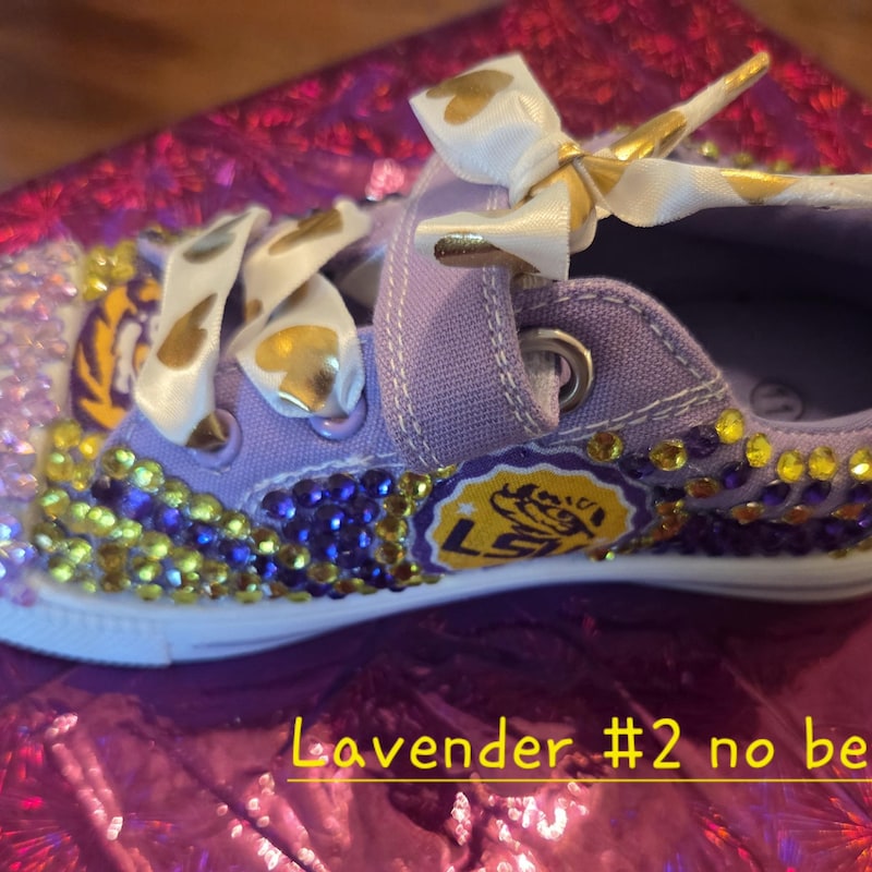 Lsu Shoes - Etsy