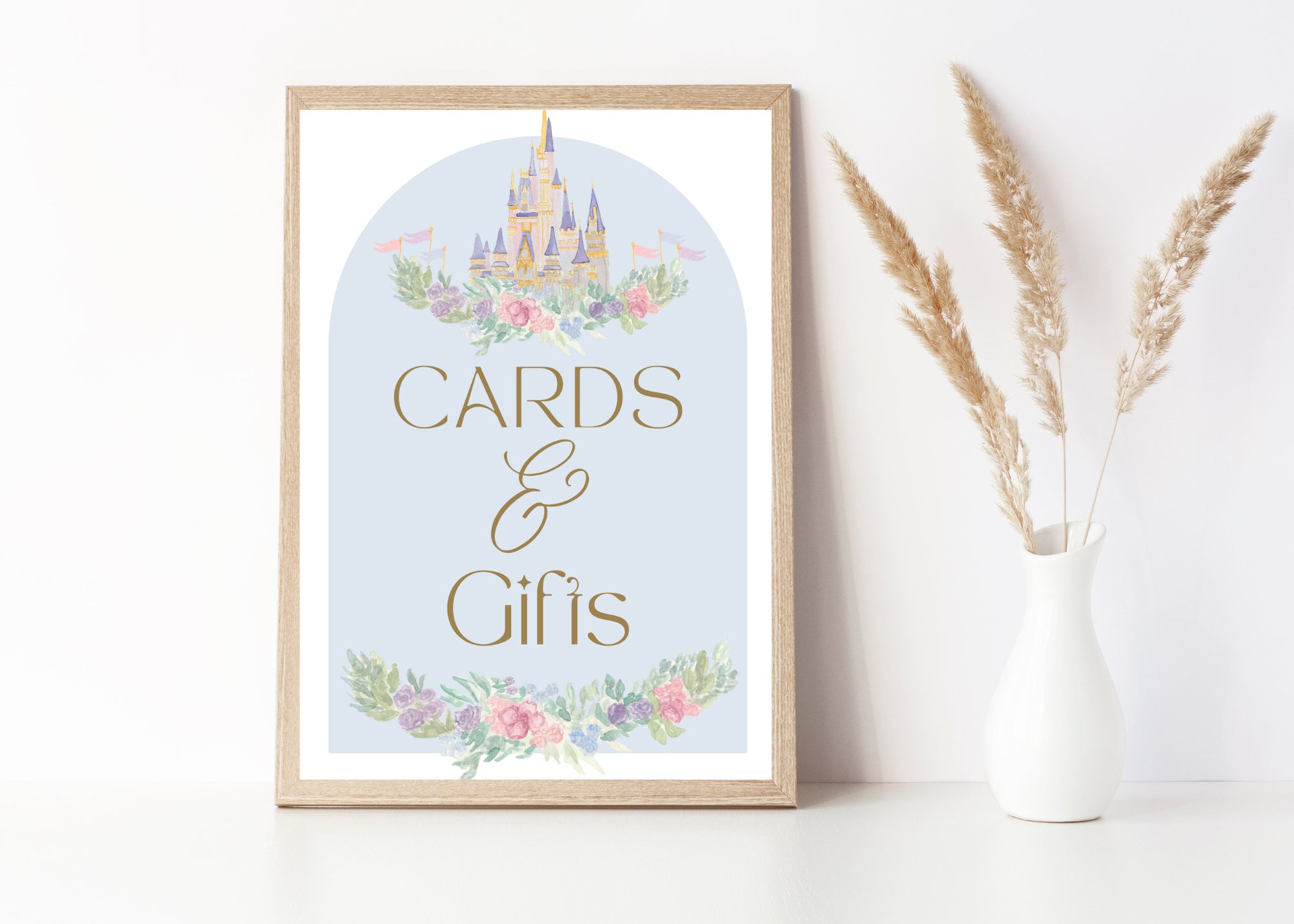 Fairytale Bridal Shower Signs, Princess Happily Ever After Themed ...