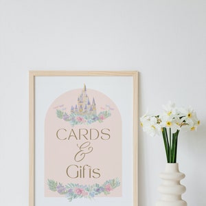 Fairytale Bridal Shower Signs: Princess Party Decor Instant Download - Etsy
