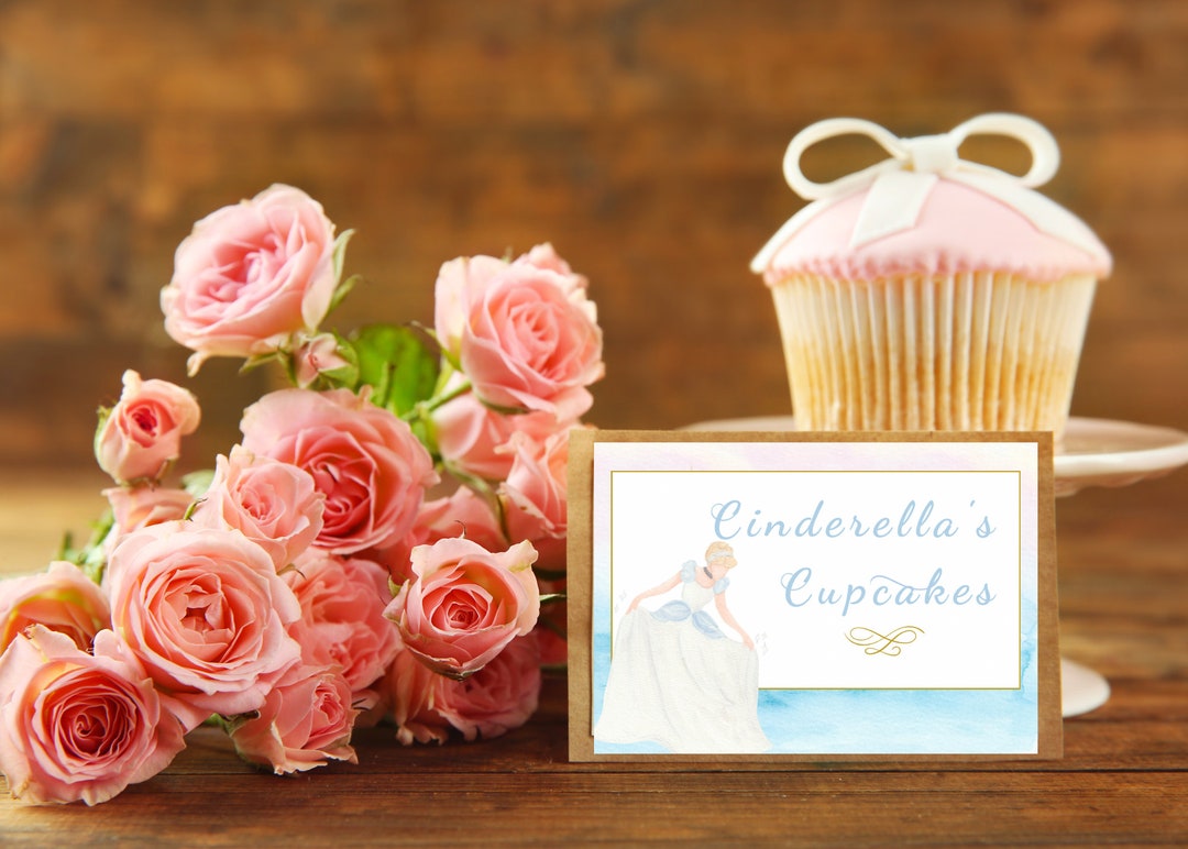 Princess Bibbidi Bobbidi Boo Customizable Fairytale Food Tent Digital ...