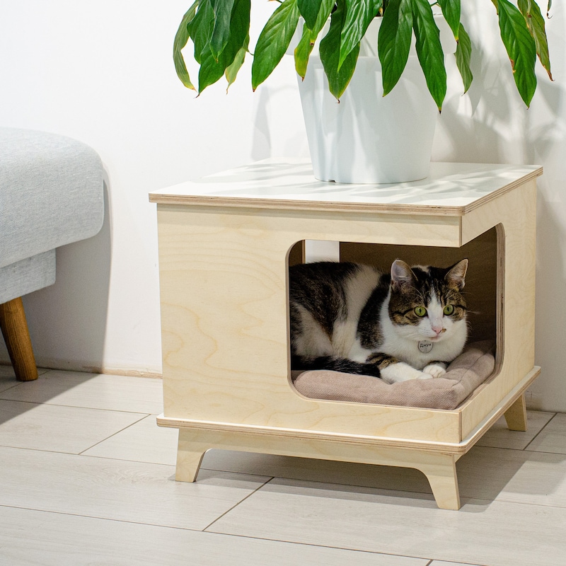 Cat Bed Table - Etsy