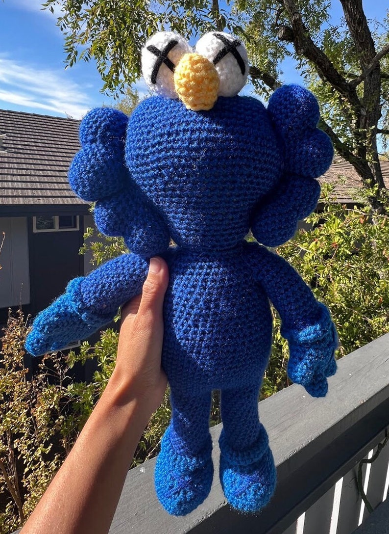 Kaws BFF Crochet Digital Pattern PDF Plushie Amigurumi - Etsy