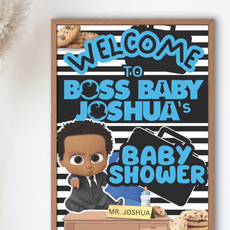 Boss Baby Backdrop - Etsy
