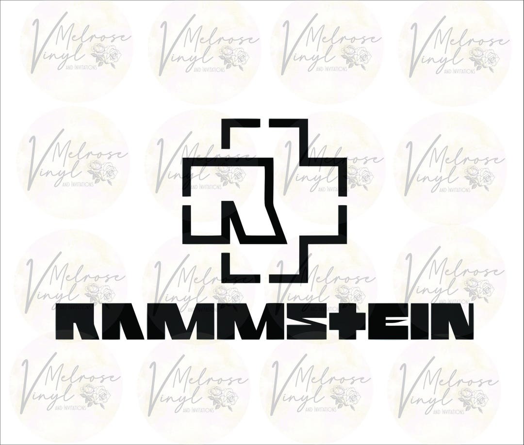 Rammstein Sticker - Vinyl Decal Sticker - Various Colors and Sizes - Etsy