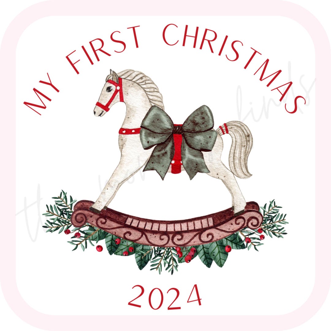 Baby's First Christmas SVG, Ornament SVG, Christmas Ornament PNG, My ...