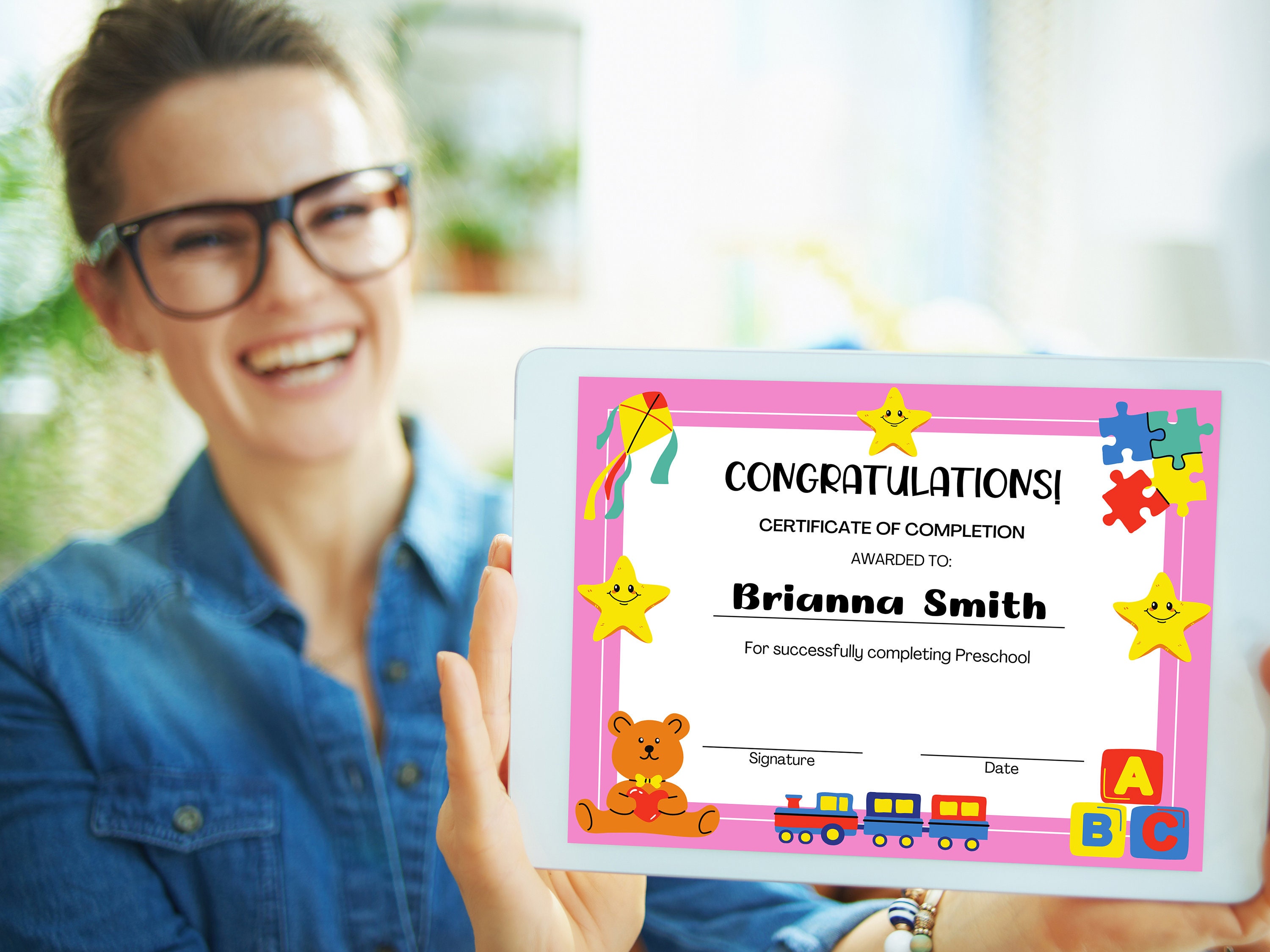 Certificate of Completion Template for Kids, Printable Award ...