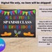 Spanish Classroom Door Sign Template, Editable Decor (digital Download ...