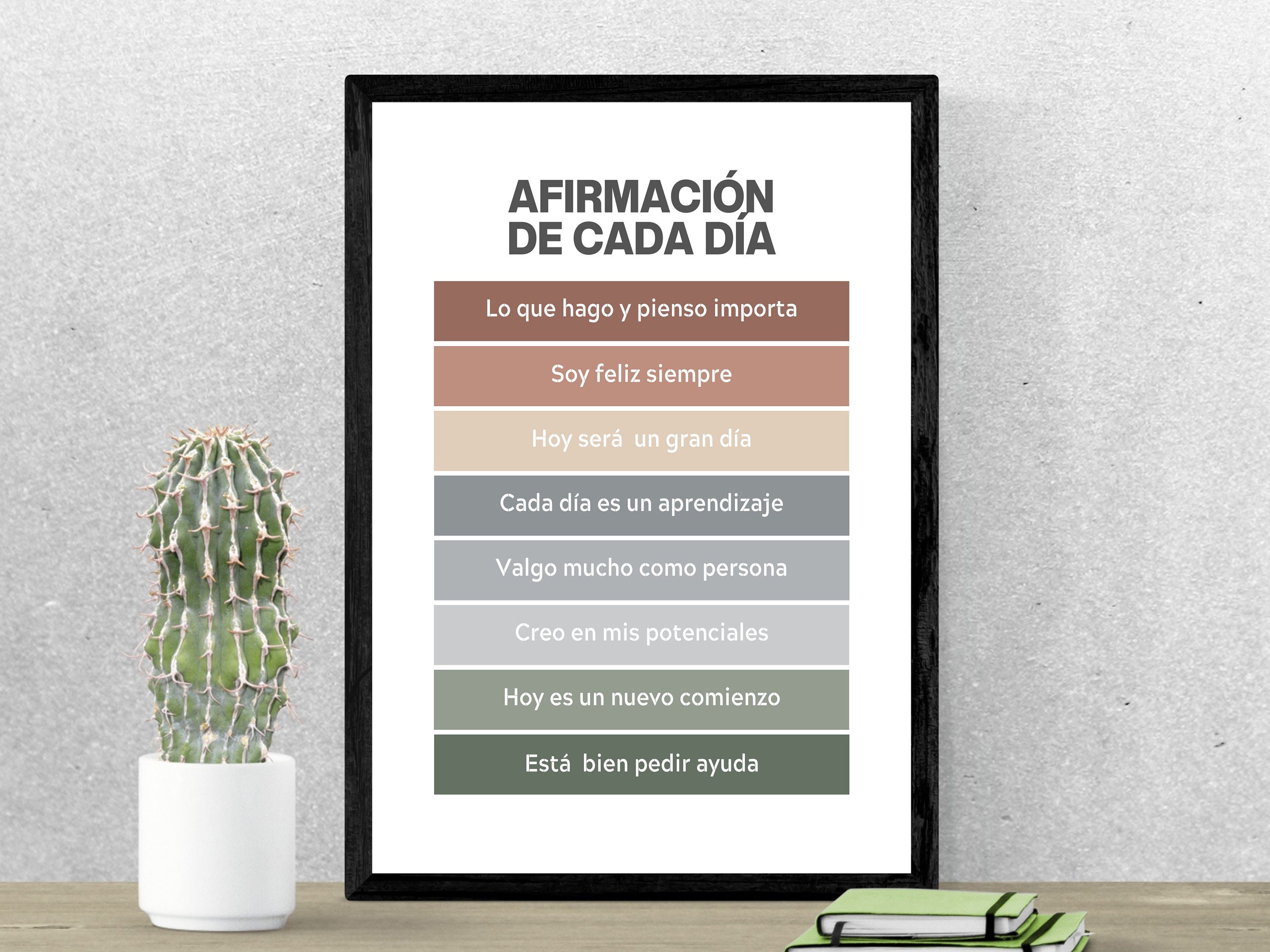 Spanish Inspirational Phrases for Students, Spanish Classroom Wall ...