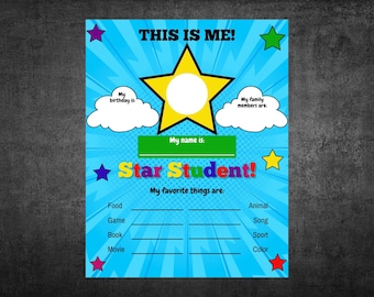 Star Student Of The Week Poster Ideas