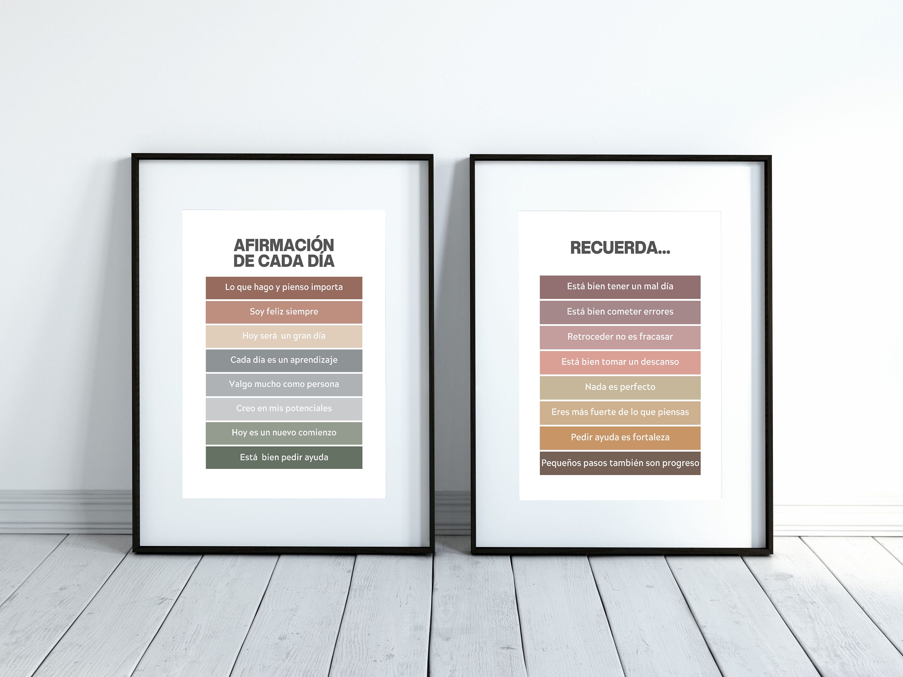 Spanish Inspirational Phrases for Students, Spanish Classroom Wall ...