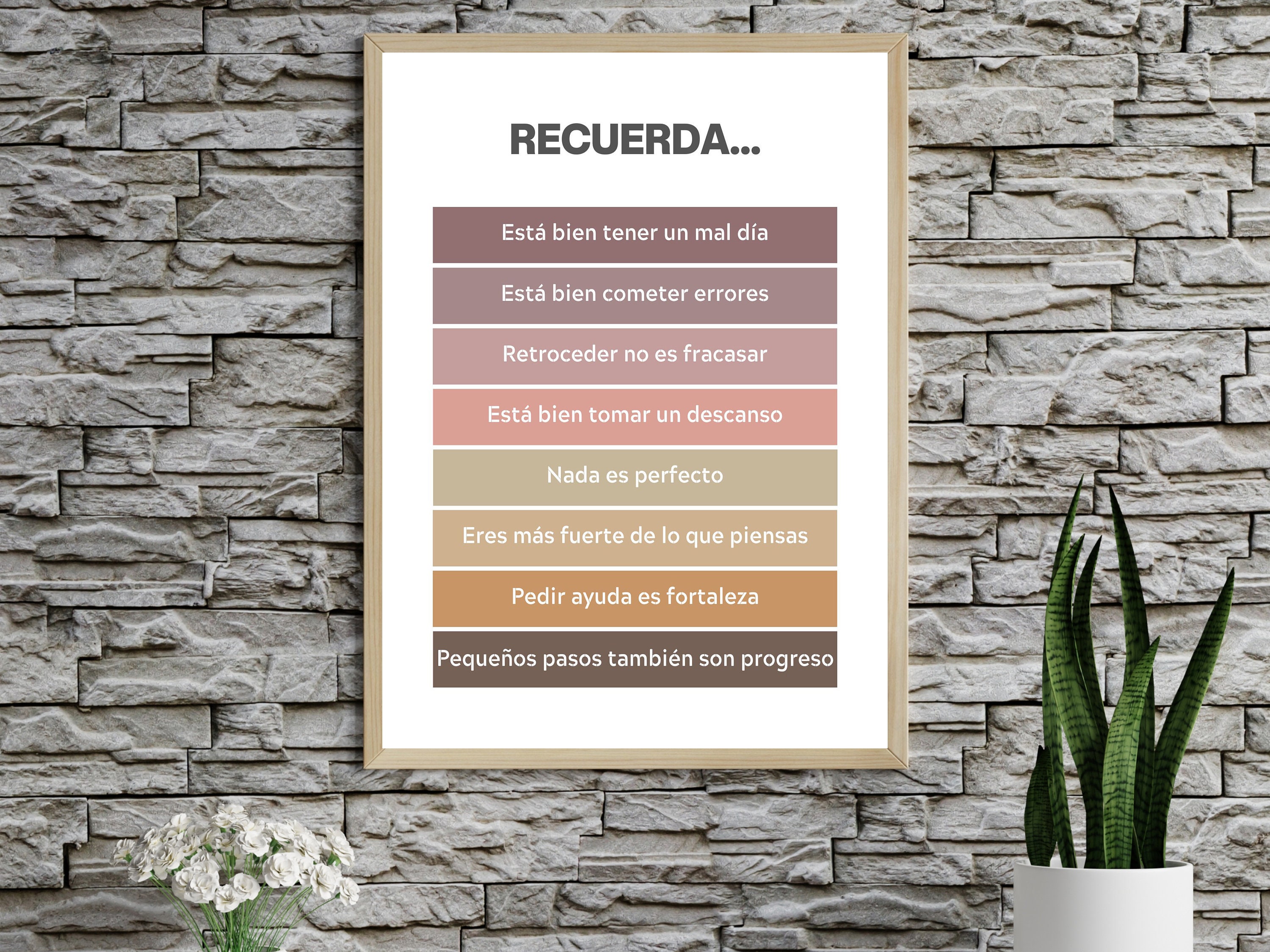 Spanish Inspirational Phrases for Students, Spanish Classroom Wall ...