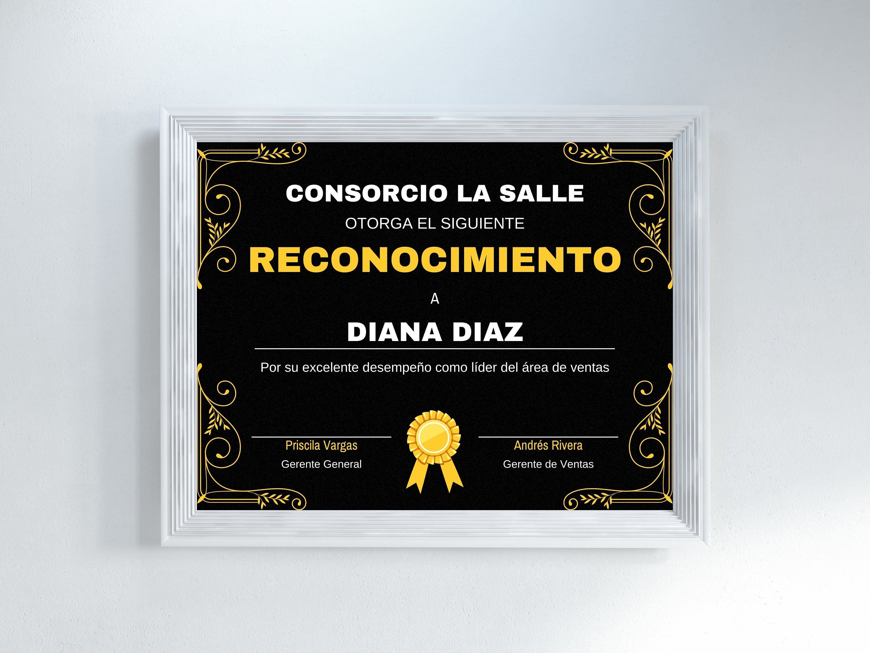 Certificado De Reconocimiento Imprimible Gratis
