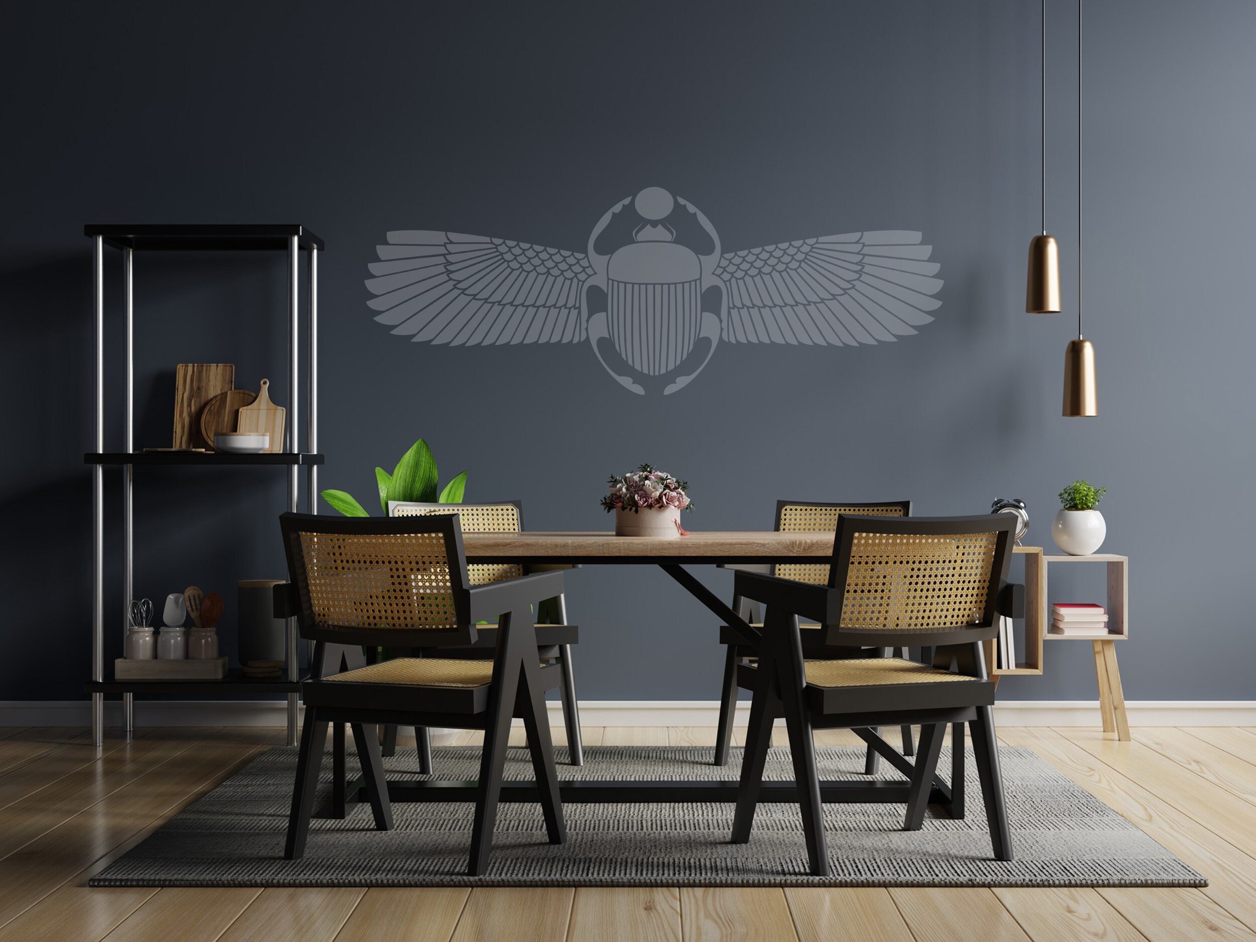 Egyptian Scarab Stencil, Scarab Beetle Stencil, Hieroglyphs Stencil ...