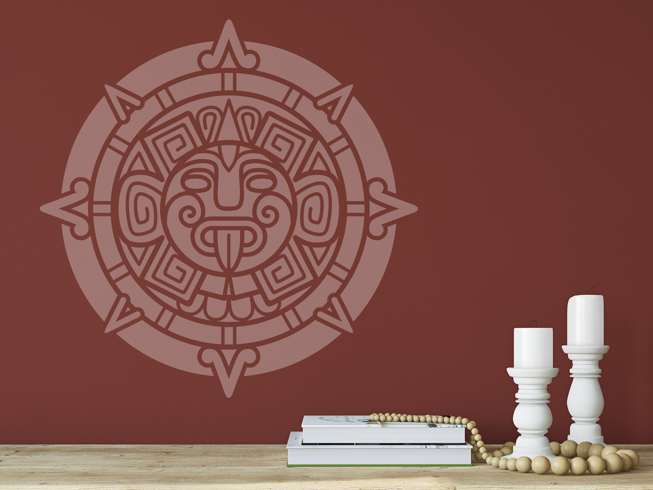 XXXL Maya Stencil / Aztec Stencil - Available From 100 to 150 Cm ...