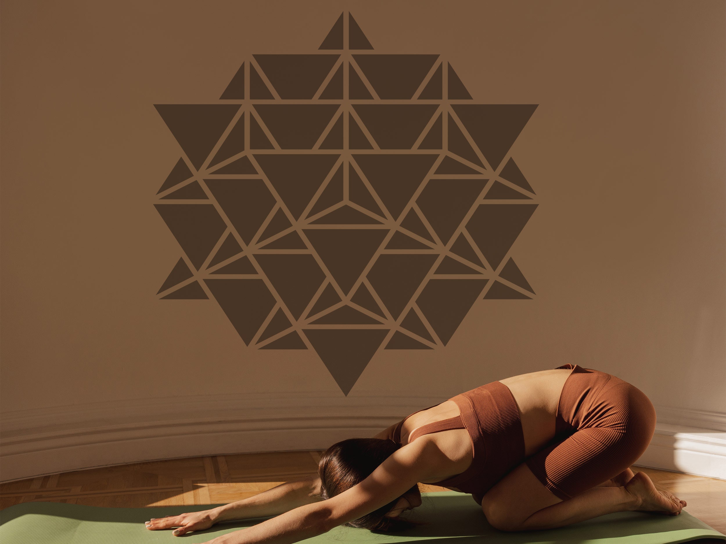 Geometry Pattern Stencil, Sacred Geometry Stencil, Scandinavian Stencil ...