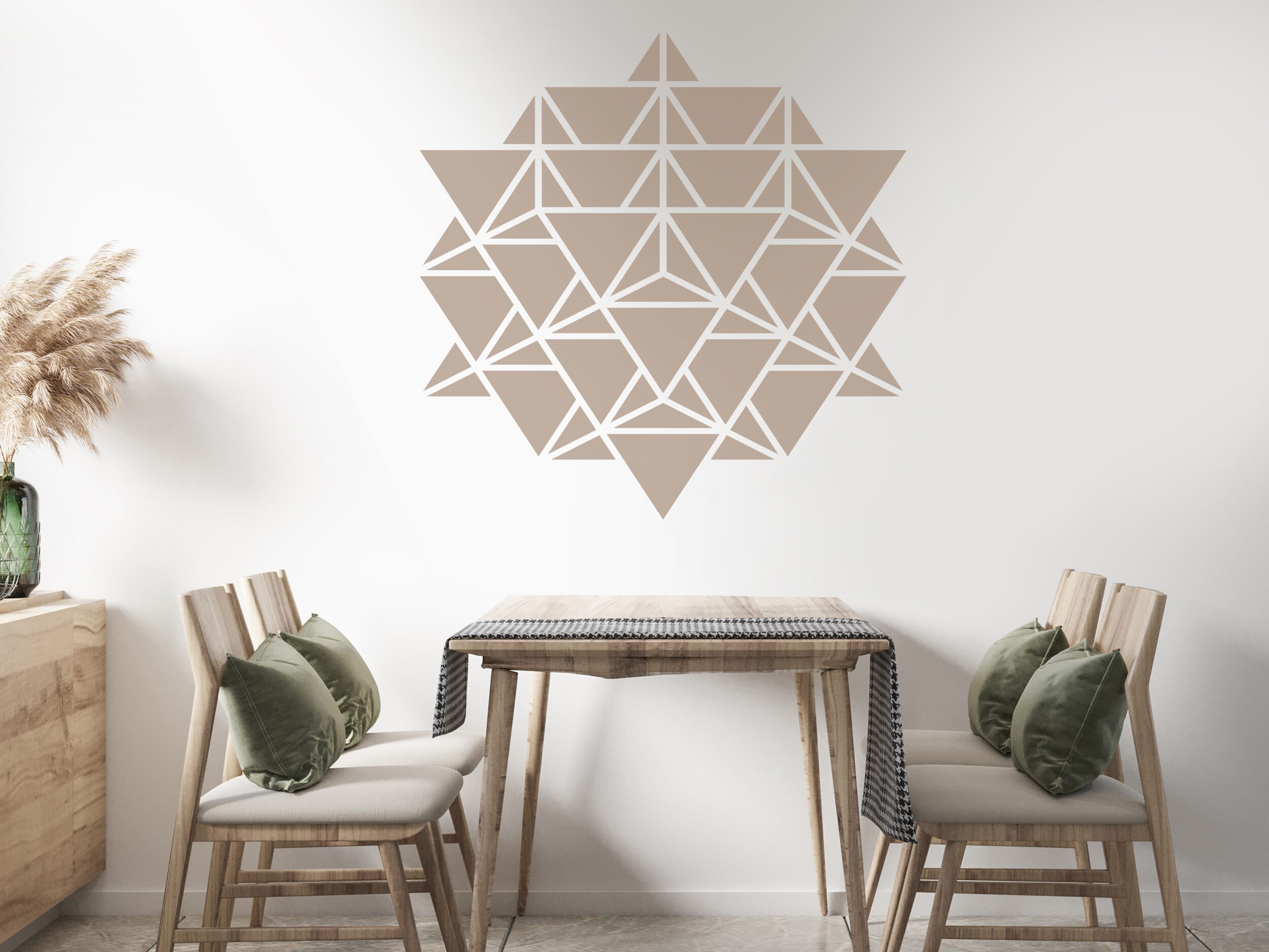 Geometry Pattern Stencil, Sacred Geometry Stencil, Scandinavian Stencil ...