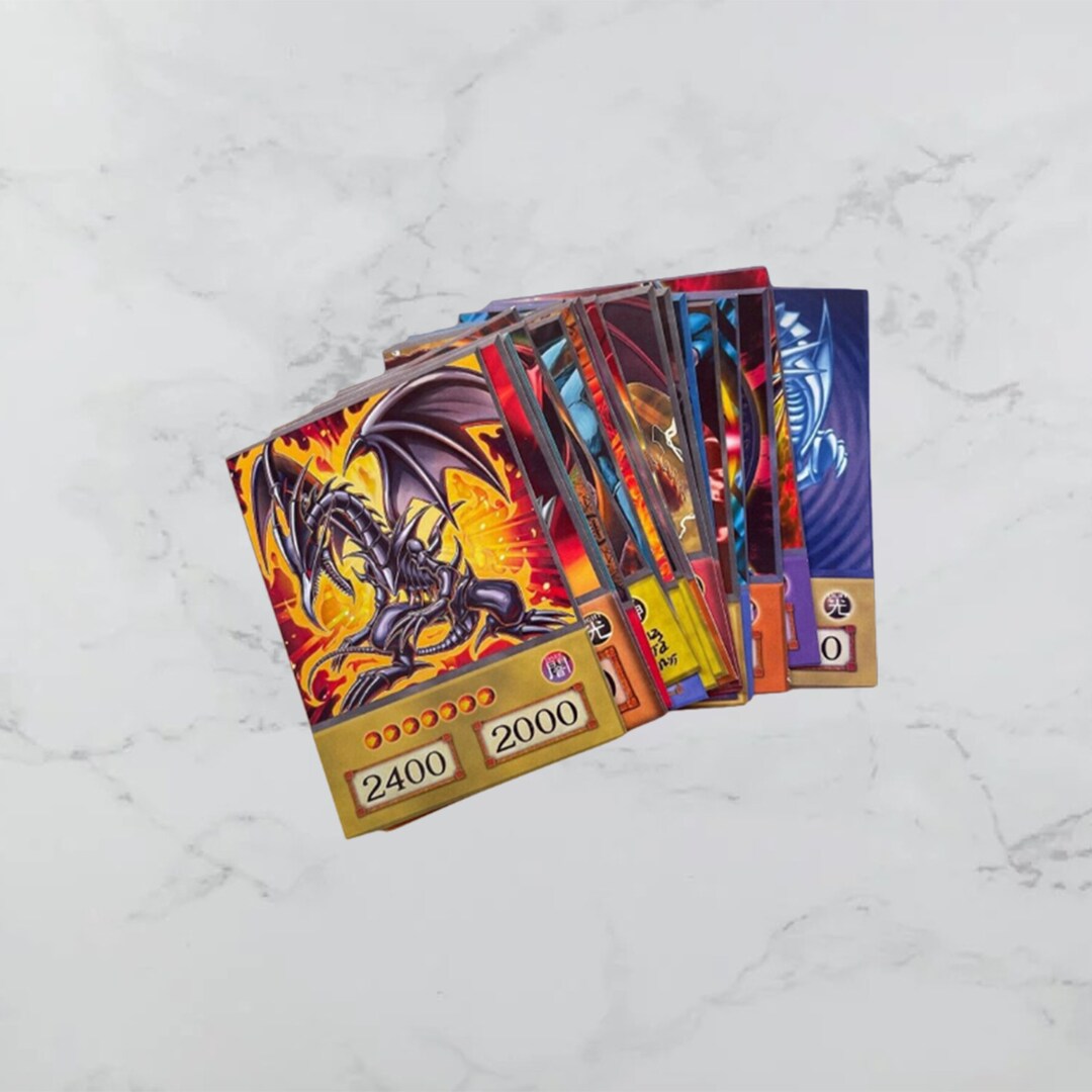 YGO Anime Card 20 Random Card Mystery Pack - Etsy